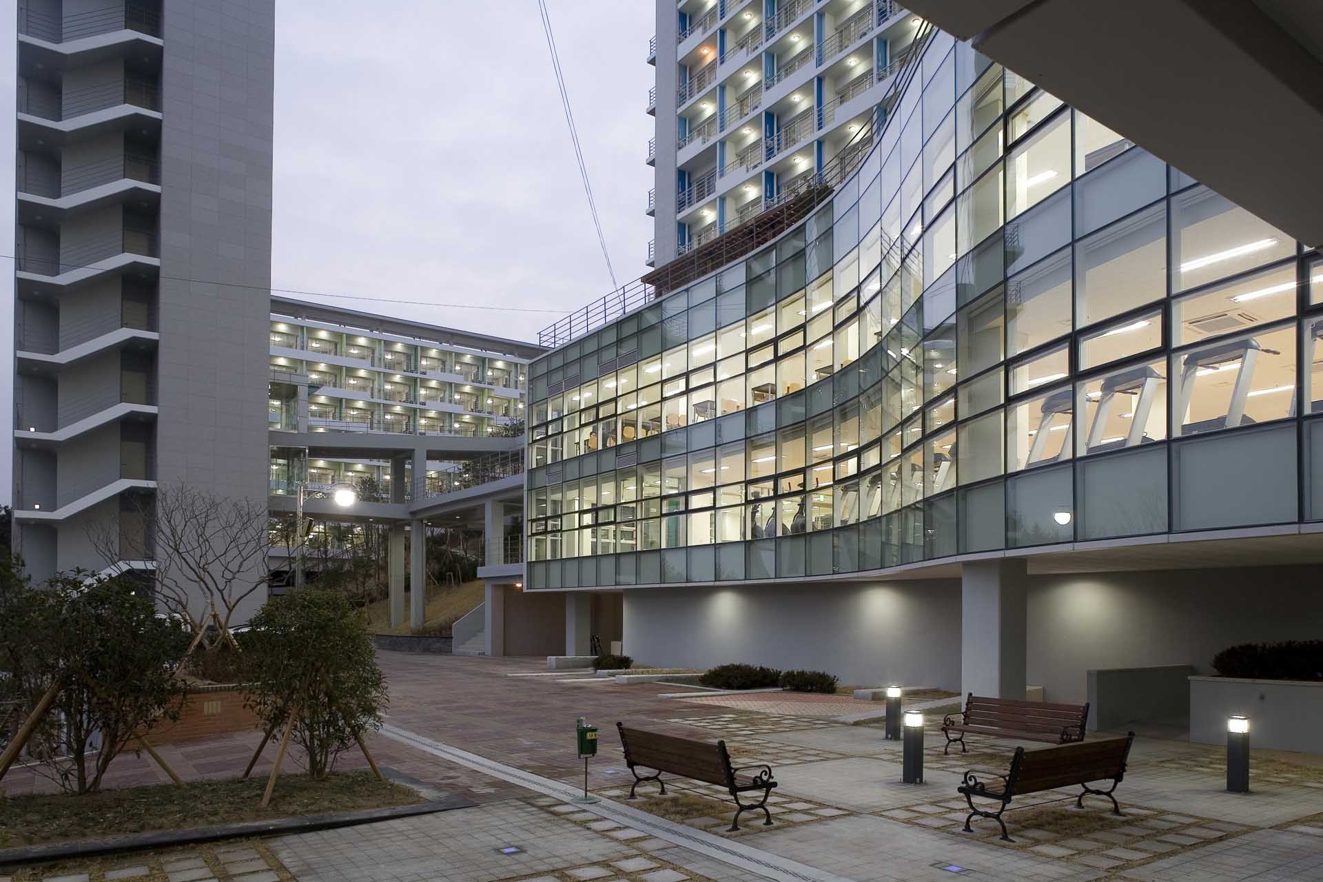 Busan National University Dormitory - All - PROJECTS - HEERIM | 희림건축