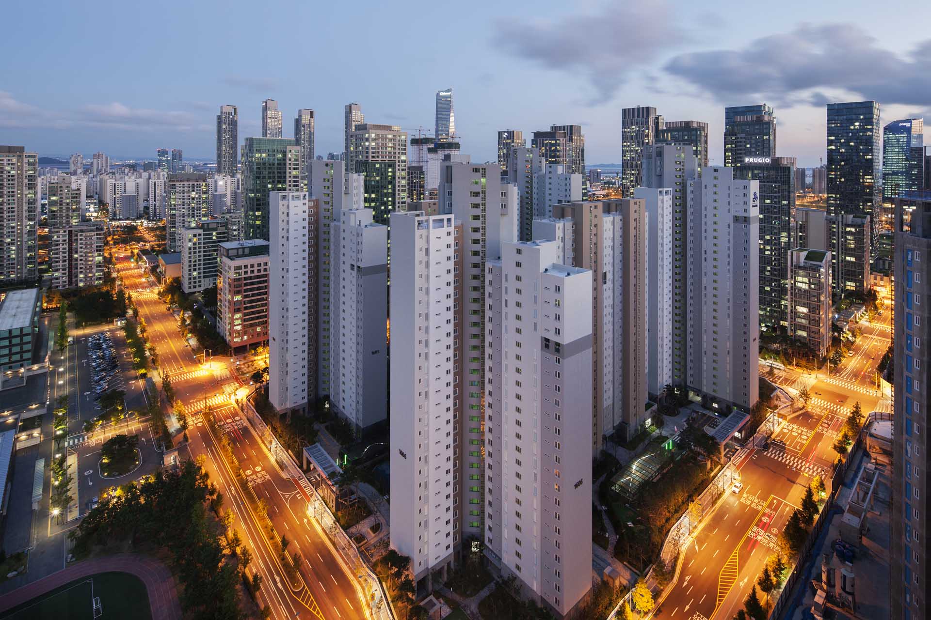 Songdo the sharp Greenwalk - All - PROJECTS - heerim