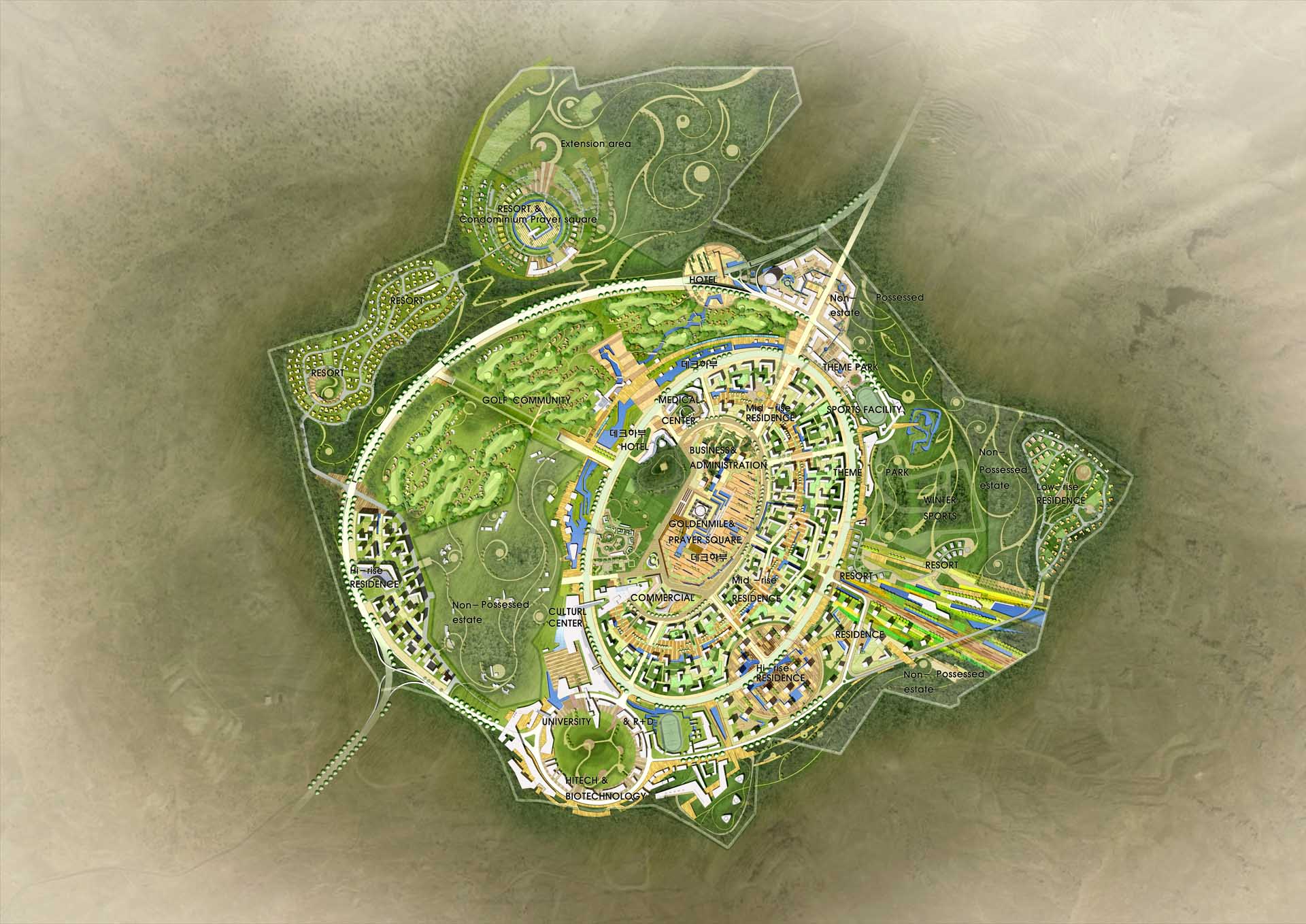 Al Noor Village Master Plan - All - PROJECTS - HEERIM | 희림건축